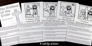Stations of the Cross for Kids Five Booklet Bundle