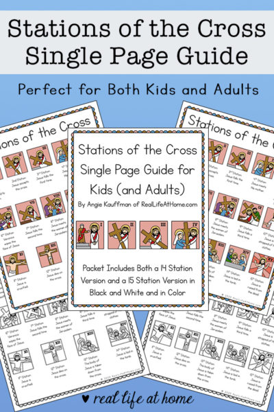 Illustrated Stations of the Cross Guide Packet