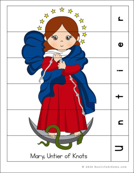 Letter U – Catholic Letter of the Week Worksheets and Coloring Pages