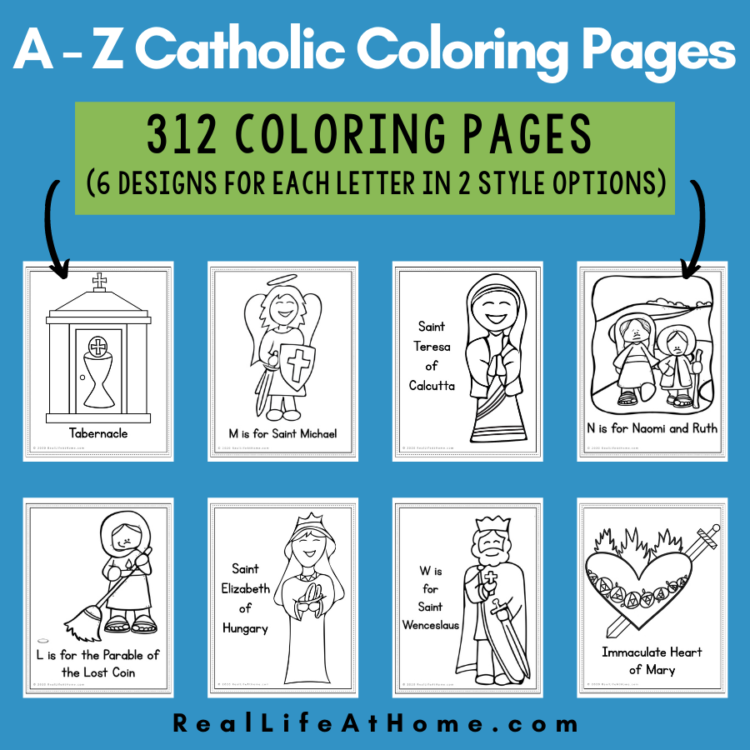 Catholic Letter of the Week Packets